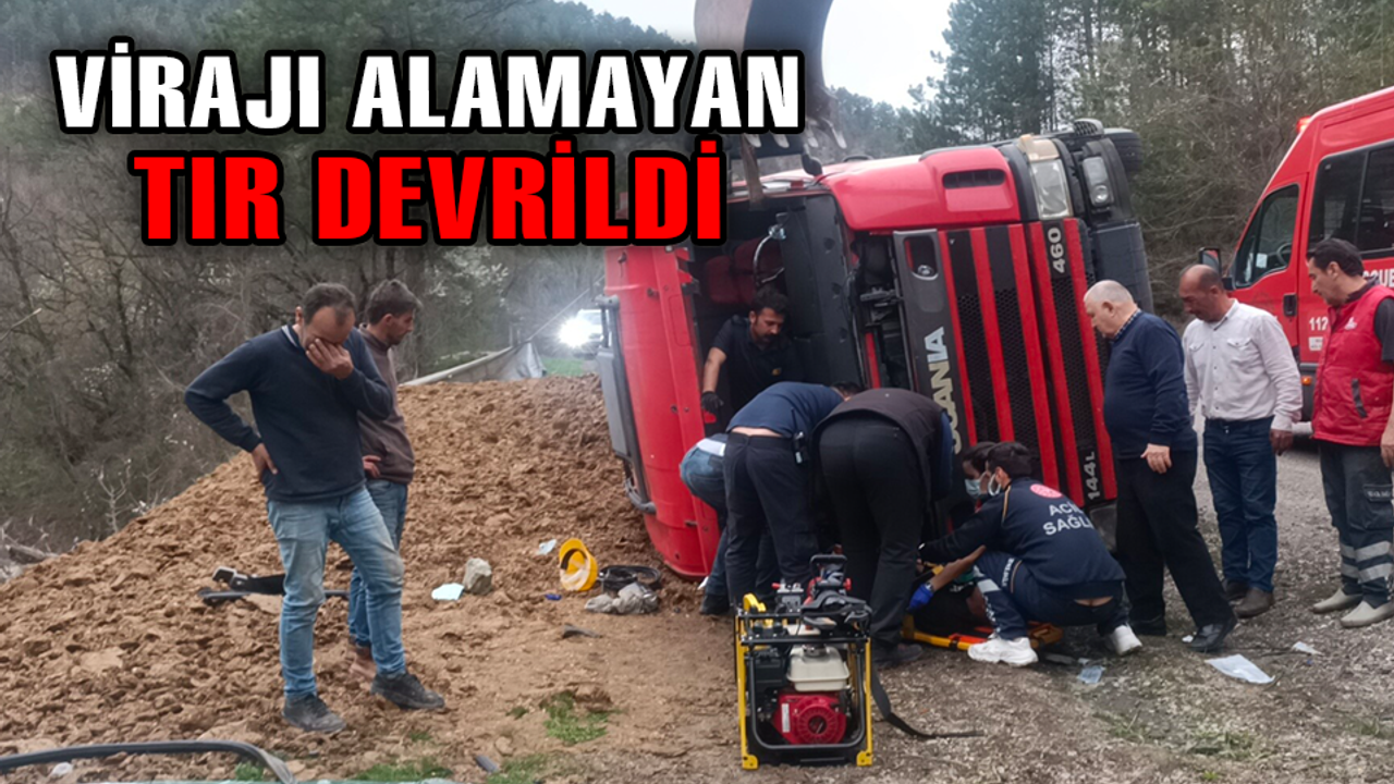 VİRAJI ALAMAYAN TIR DEVRİLDİ: 1 YARALI - Köroğlu Gazetesi | Bolu son ... VİRAJI ALAMAYAN TIR DEVRİLDİ: 1 YARALI - Köroğlu Gazetesi | Bolu son ...