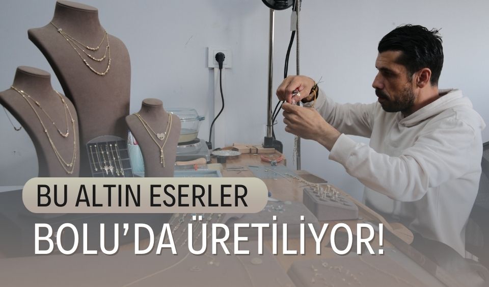 İstanbul'da edindiği tecrübe ile altını Bolu'da sanat eserine ...