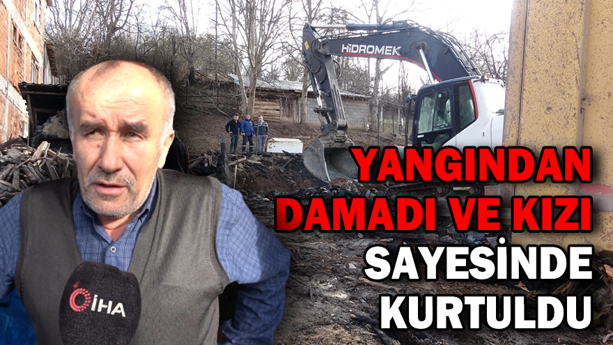 YANGINDAN DAMADI VE KIZI SAYESİNDE KURTULDU - Köroğlu Gazetesi | Bolu ...